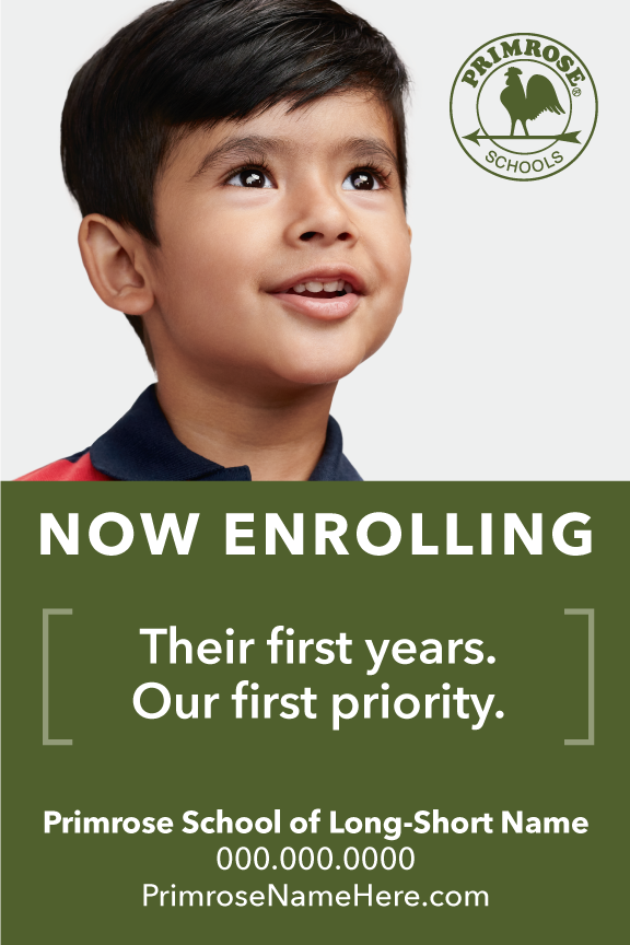 Now Enrolling BUILDING Banner – FASTSIGNS of Sandy Springs